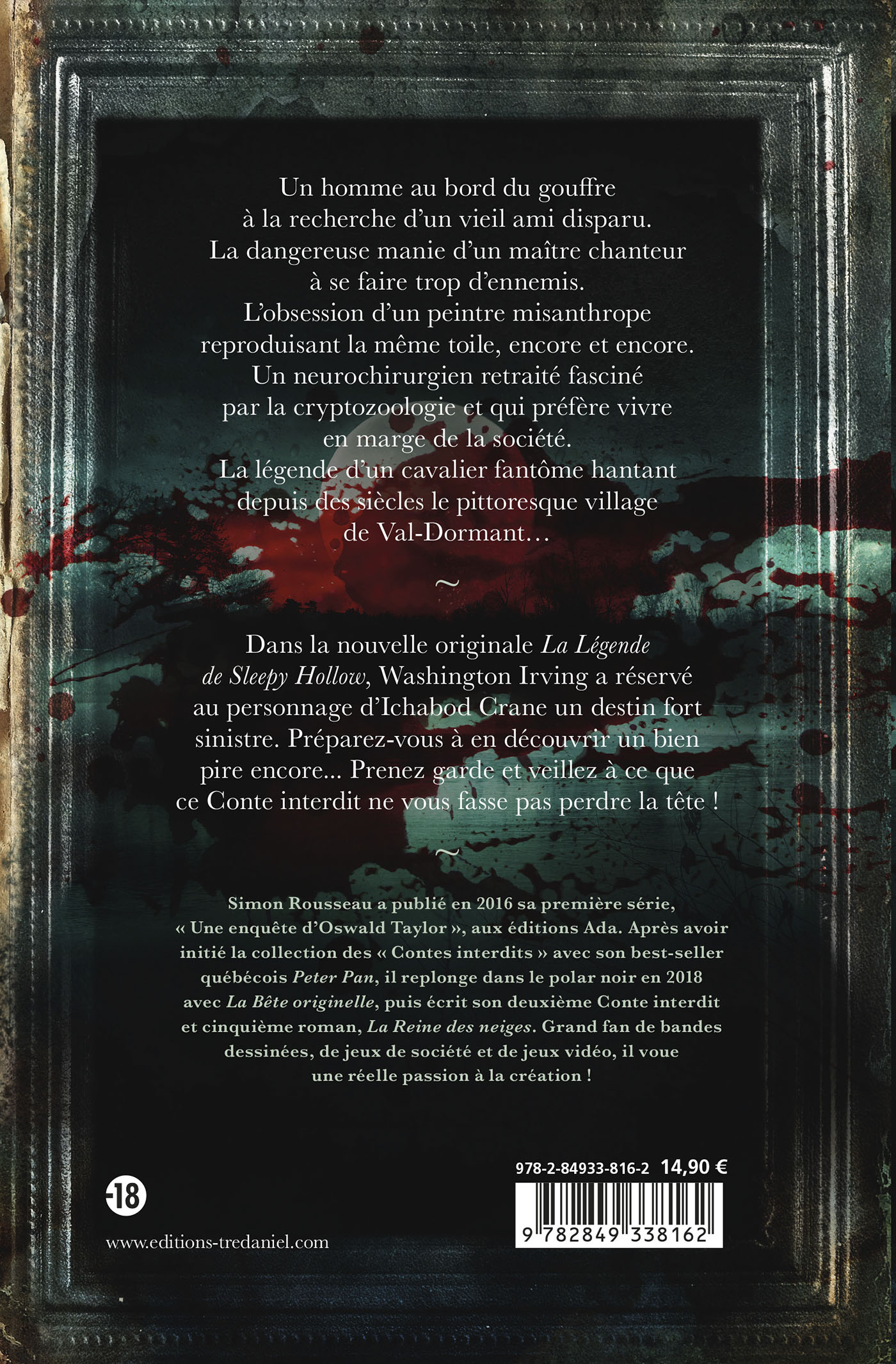 La légende de Sleepy Hollow - Simon Rousseau - Livres - Furet du Nord